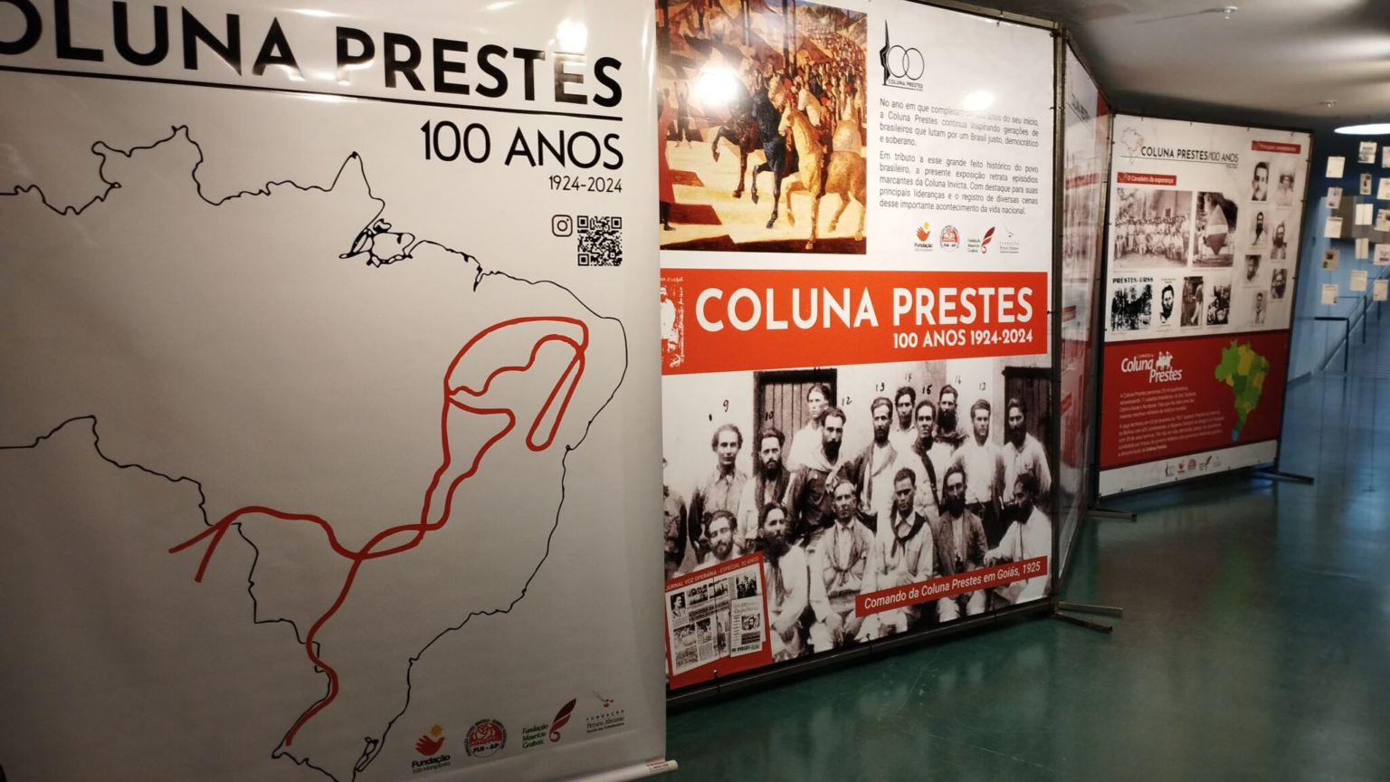 Câmara recebe exposição sobre os 100 anos da Coluna Prestes - Mauricio ...